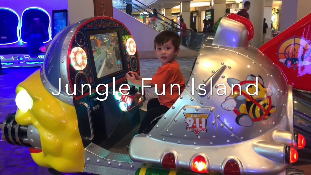 Jungle Fun Island | Oahu, Hawaii | Kids Arcade | Zander Pare - YouTube