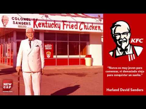 A LOS 65 AÑOS FUNDA KFC | HISTORIA U ORIGEN DE KFC | Harland Sanders ...