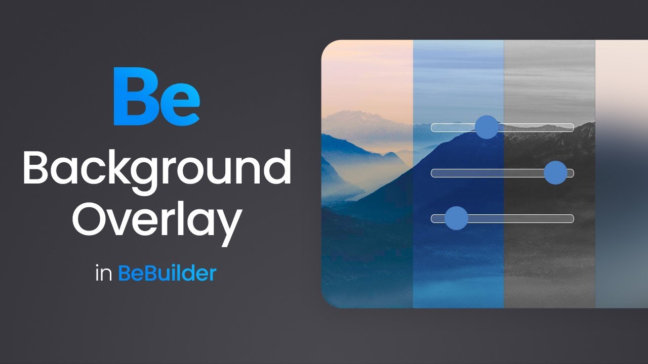 Background Overlay - #1 Flexbox Website Builder for WordPress - YouTube