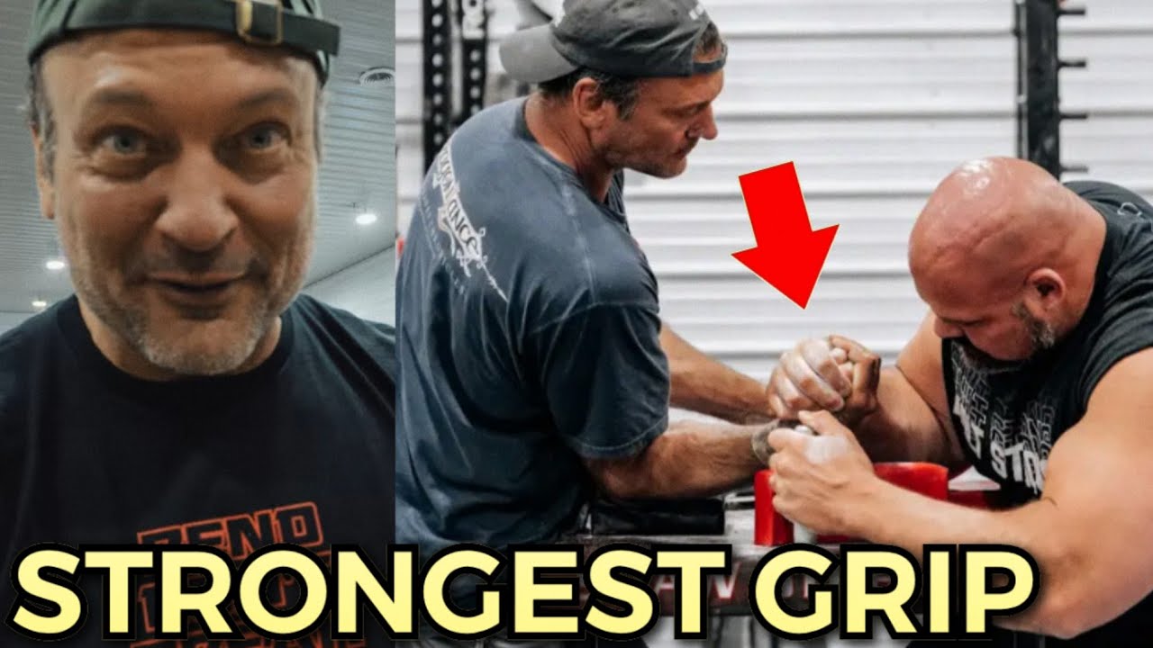 BRIAN SHAW HAS THE STRONGEST GRIP IN ARMWRESTLING?? - YouTube