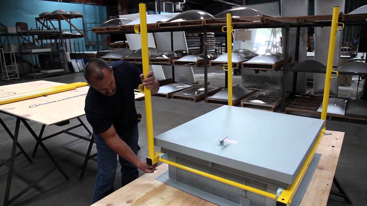 Safety Guard Rail Assembly - YouTube