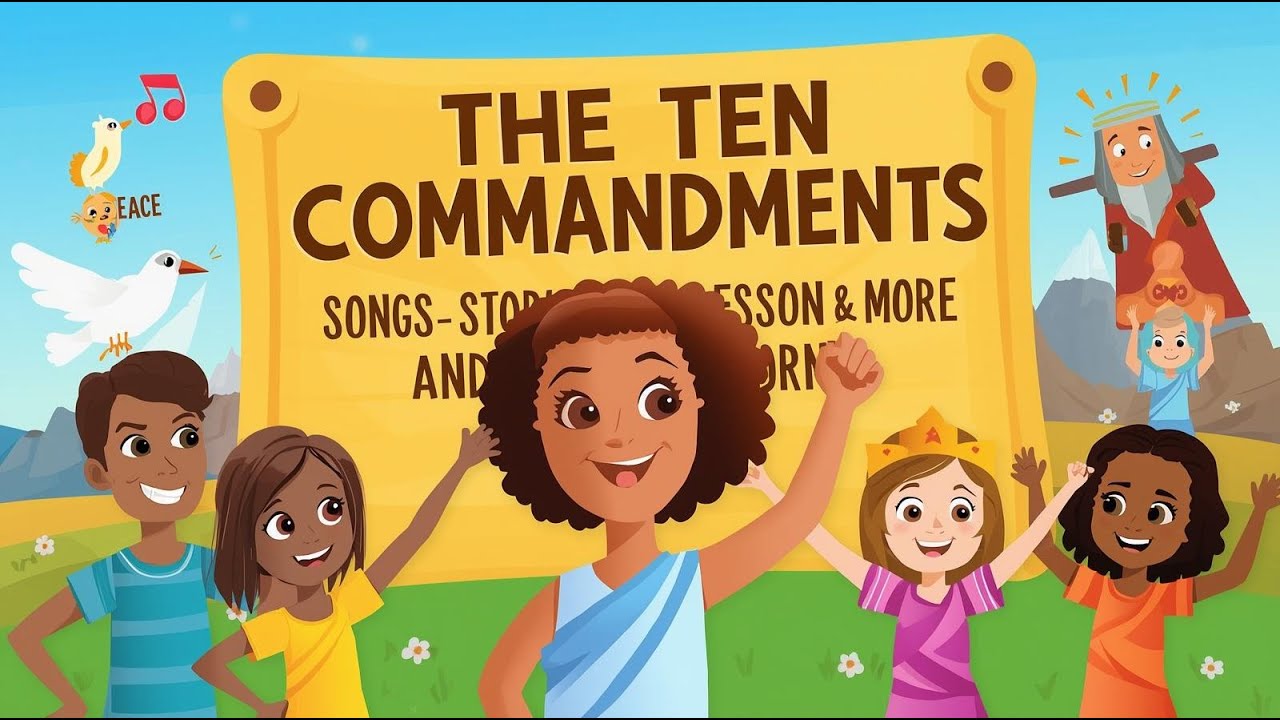 The Ten Commandments: Song, Story, Lessons & More | Light Your World ...