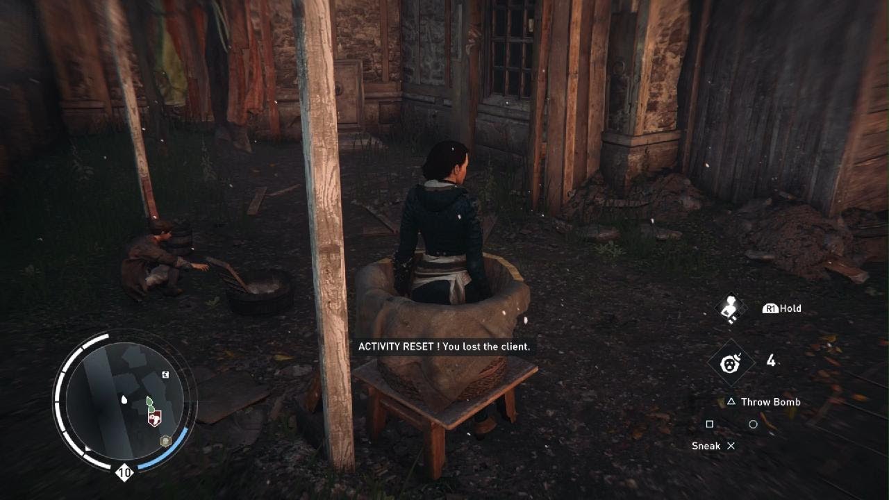 Assassin's Creed Syndicate. Stuck in a Bucket (Bug) - YouTube