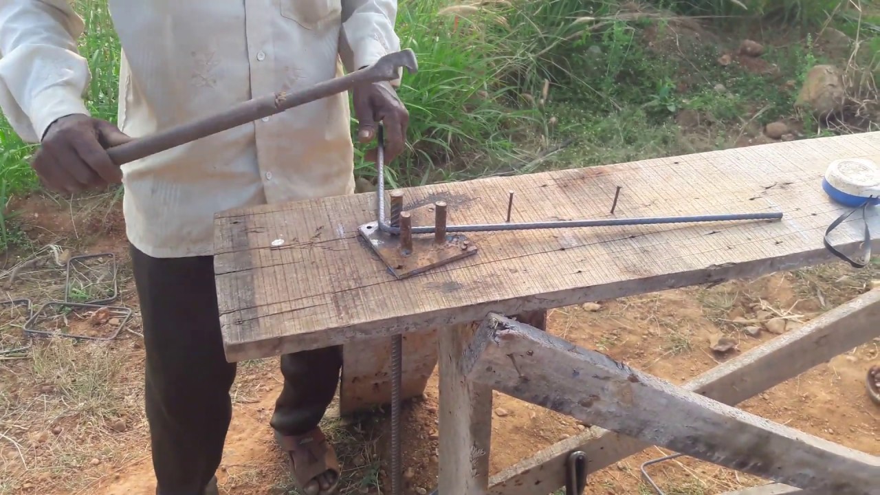 How to make stirrup for column live video from construction site - YouTube