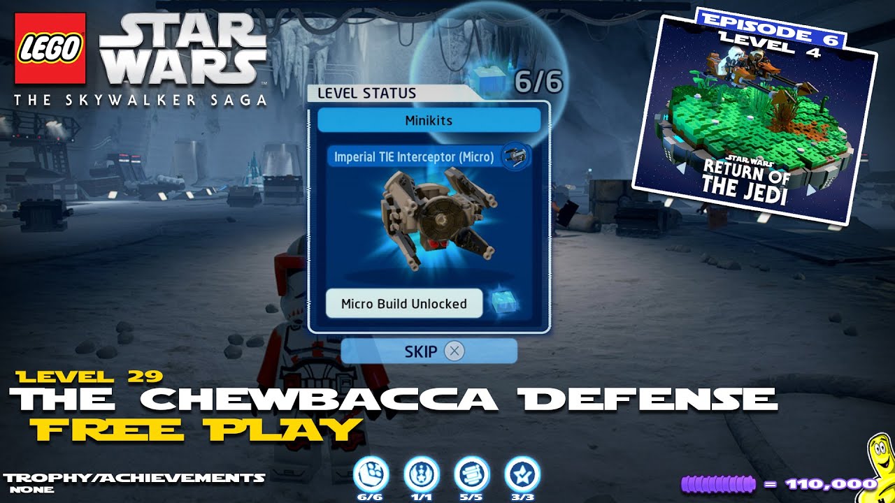 Lego Star Wars The Skywalker Saga: Lvl 29 The Chewbacca Defense FREE ...