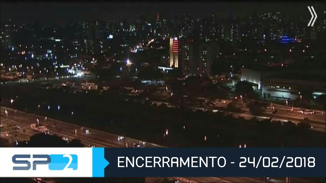 Globo SP: Encerramento do SP2/SPTV 2° Edição (24/02/2018) - YouTube