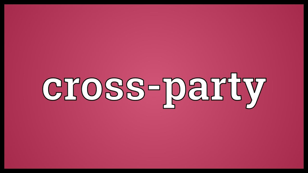 Cross-party Meaning - YouTube