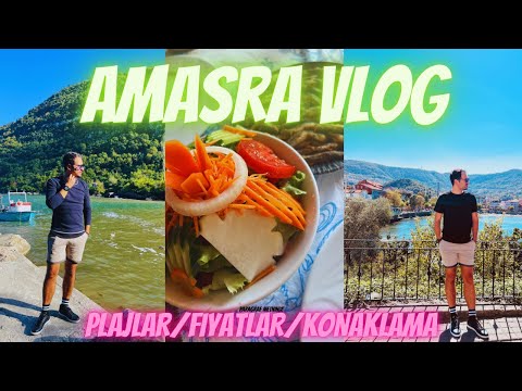 Amasra'da Gezilecek Yerler - Hafta Sonu & Günübirlik Bartın Gezisi VLOG / Fiyatlar ve Konaklama