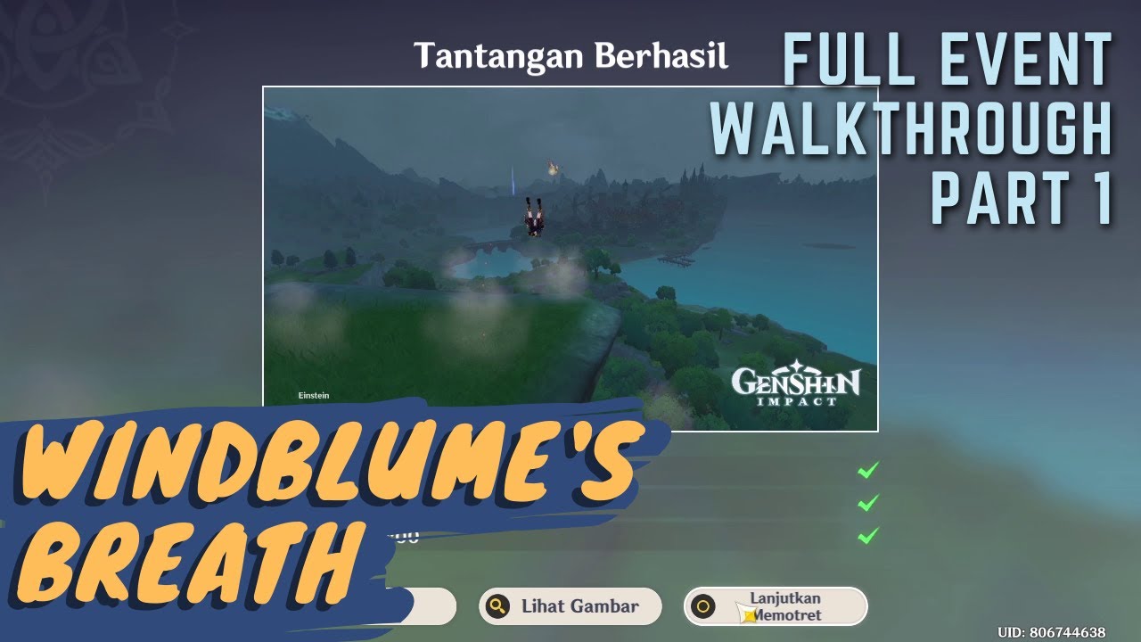 Windblume Festival Event Walkthrough Part 1 || GENSHIN IMPACT - YouTube