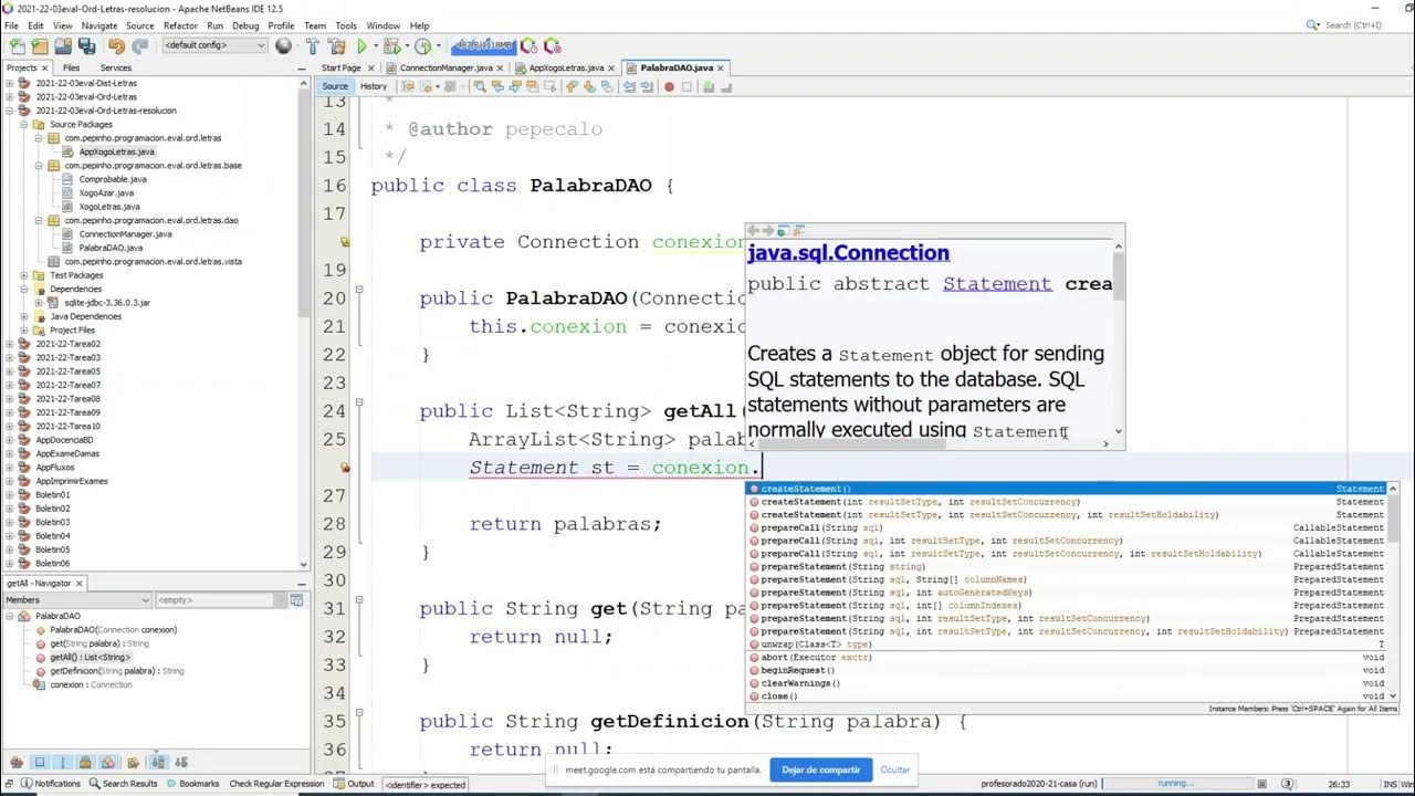 Clases DAO y conexión a Bases de datos en Java - YouTube