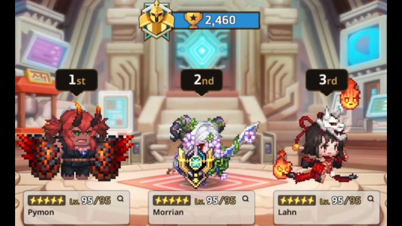 Guardian Tales Arena - Pymon - Morrian - Lahn (Week 04/09/2023 Day 7 ...