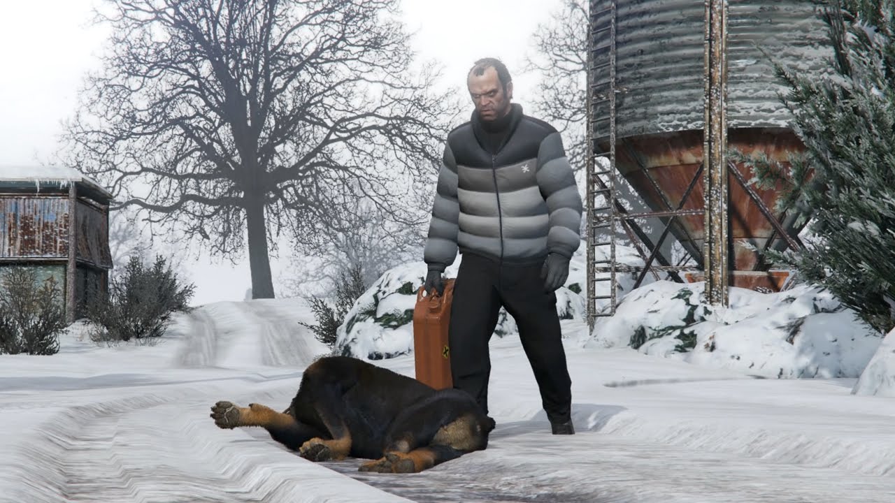 GTA V Trevor's adventures in North Yankton - YouTube