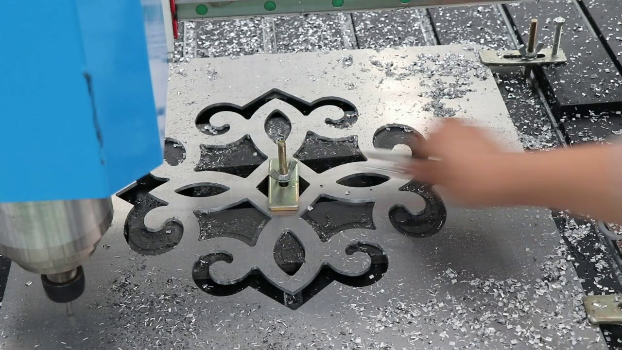 STYLECNC New design CNC Router with aluminum and wood test - YouTube