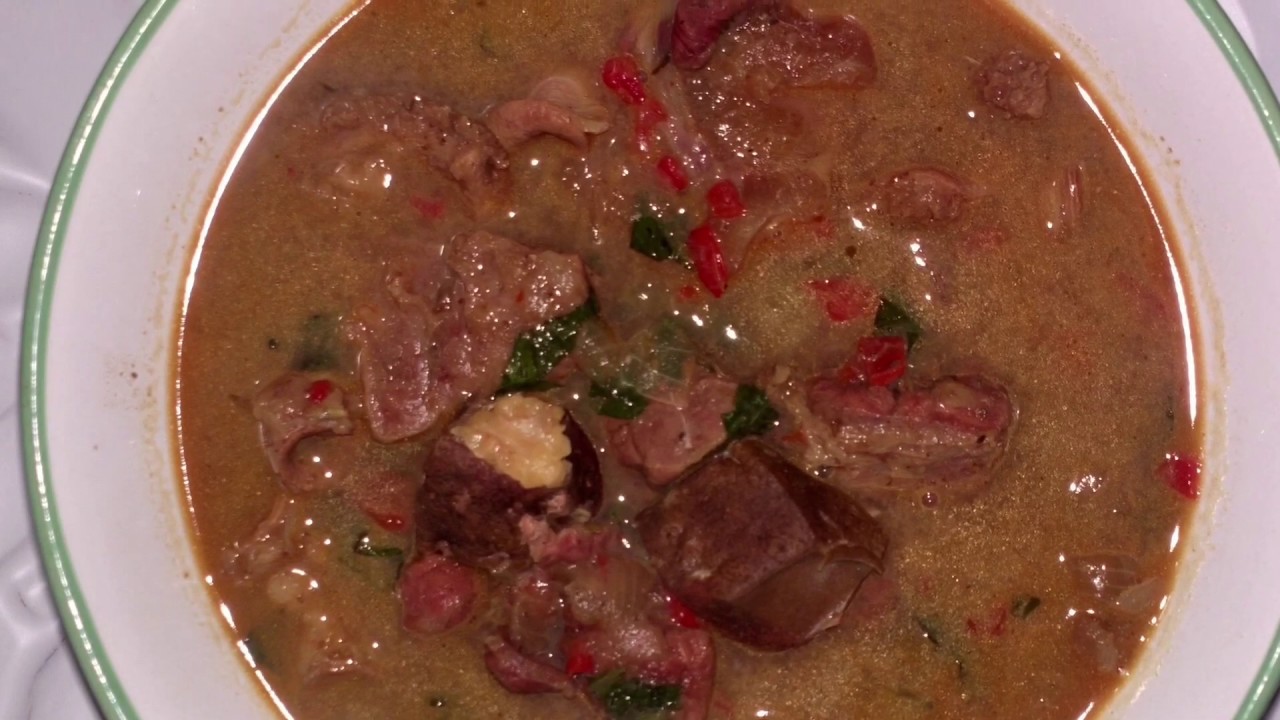 Nigerian Assorted Meat Pepper Soup Recipe - YouTube