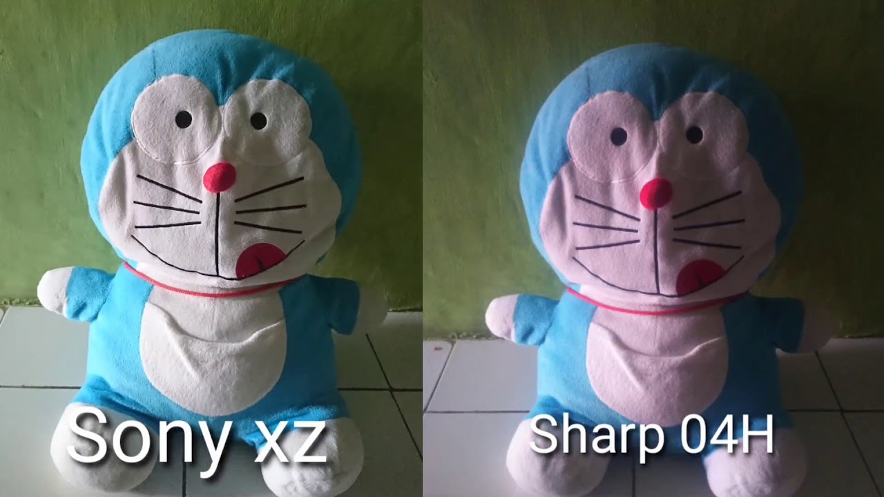 Sony Xperia XZ vs Sharp Aquos SH04H - YouTube