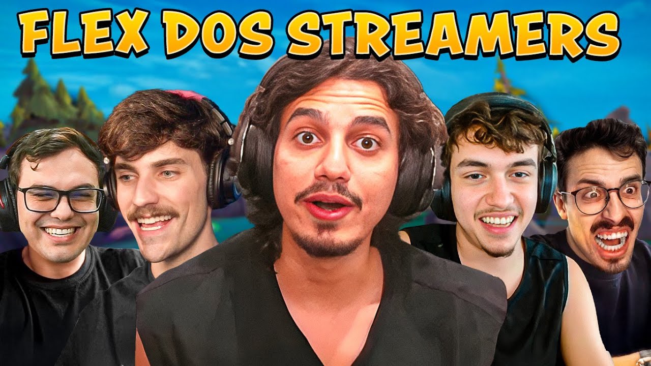 A MELHOR FLEX DOS STREAMERS - ft. Mount, Mr.Fall, Galaxy e Guiven - YouTube