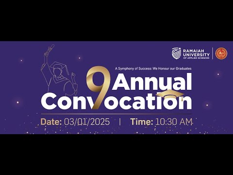 MSRUAS 9th Convocation Temple Square - YouTube