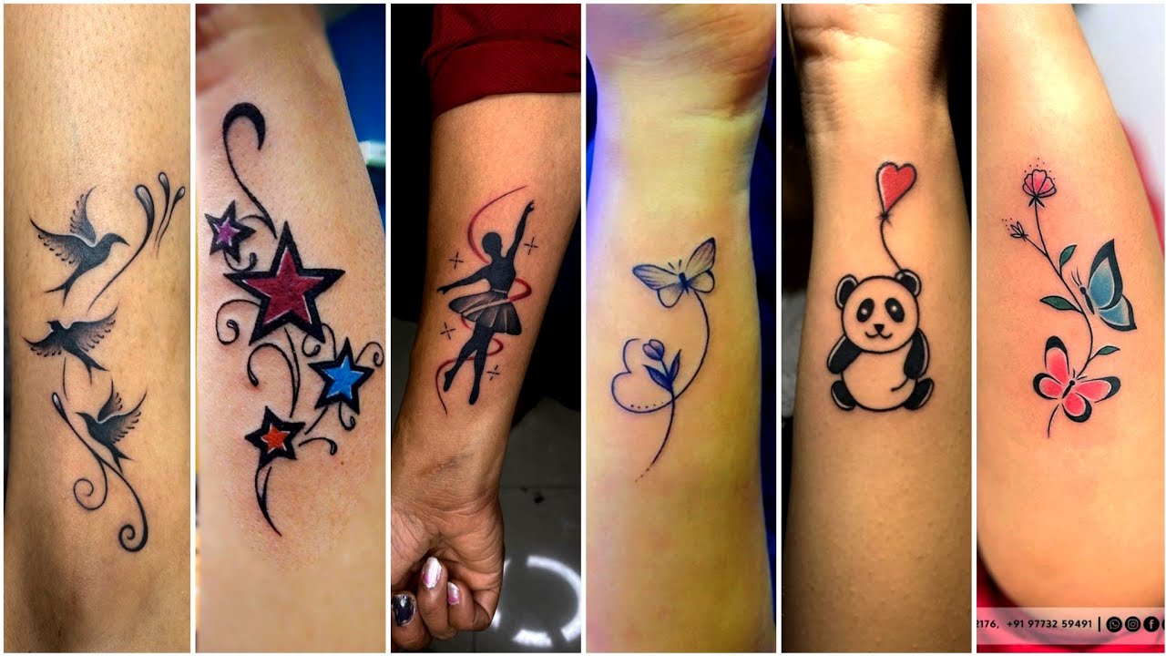 15+ Tattoo Designs For Girls ON Hand। Trending Tattoo Designs - YouTube