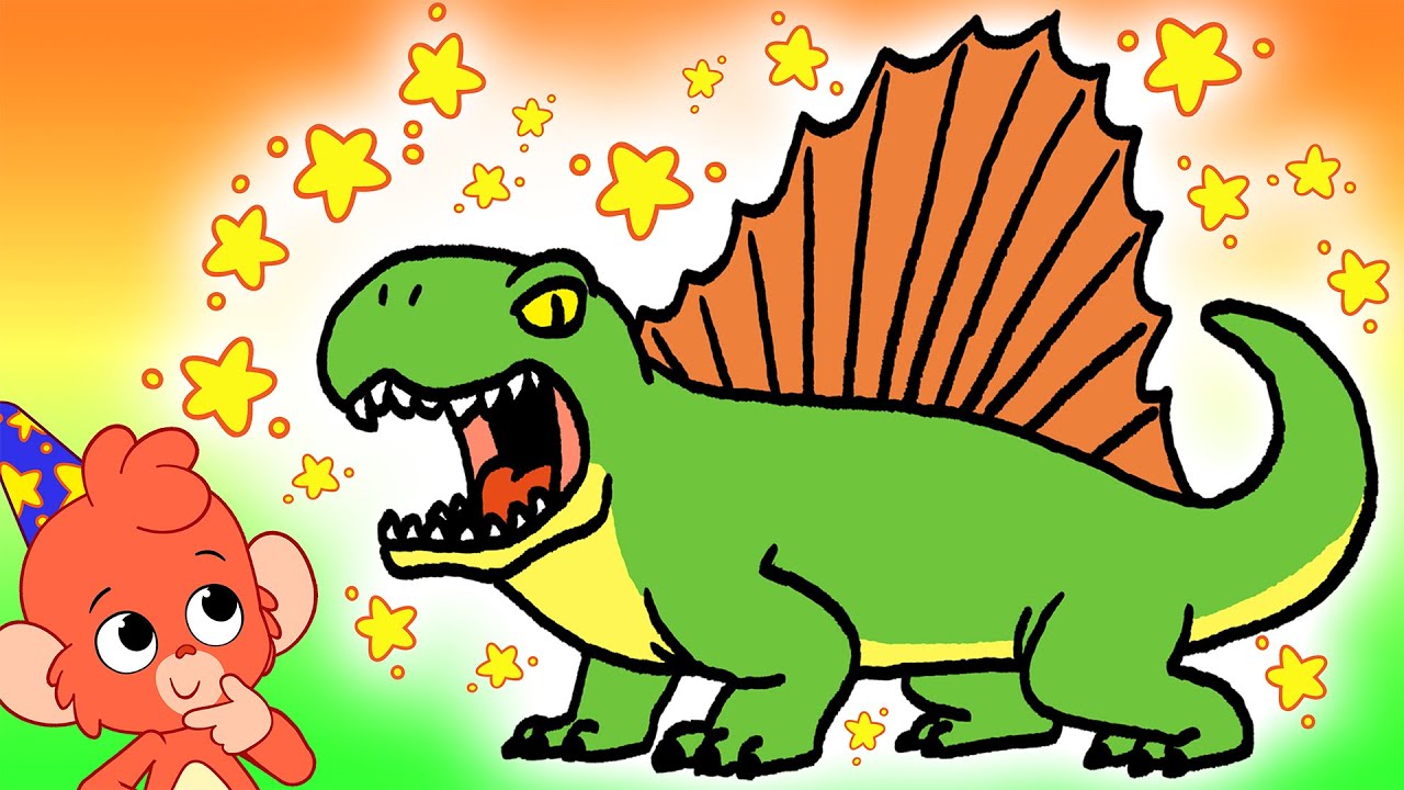 Club Baboo | D is for Dimetrodon | Learn Dinosaur names and more with ...