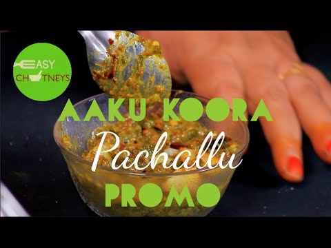 Aaku Koora Pachallu Promo - Variety of Green Leaf Pachallu will be here ...