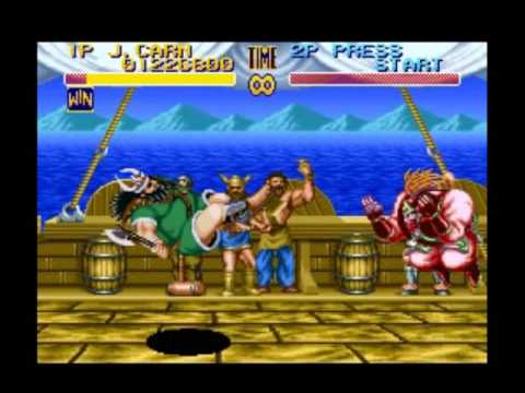 World Heroes 2 (SNES) : Playthrough (J.Carn) - YouTube