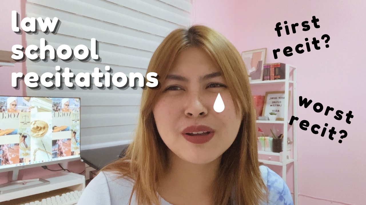 STORYTIME: My Law School Recitations ⚖️ | UST Law - YouTube