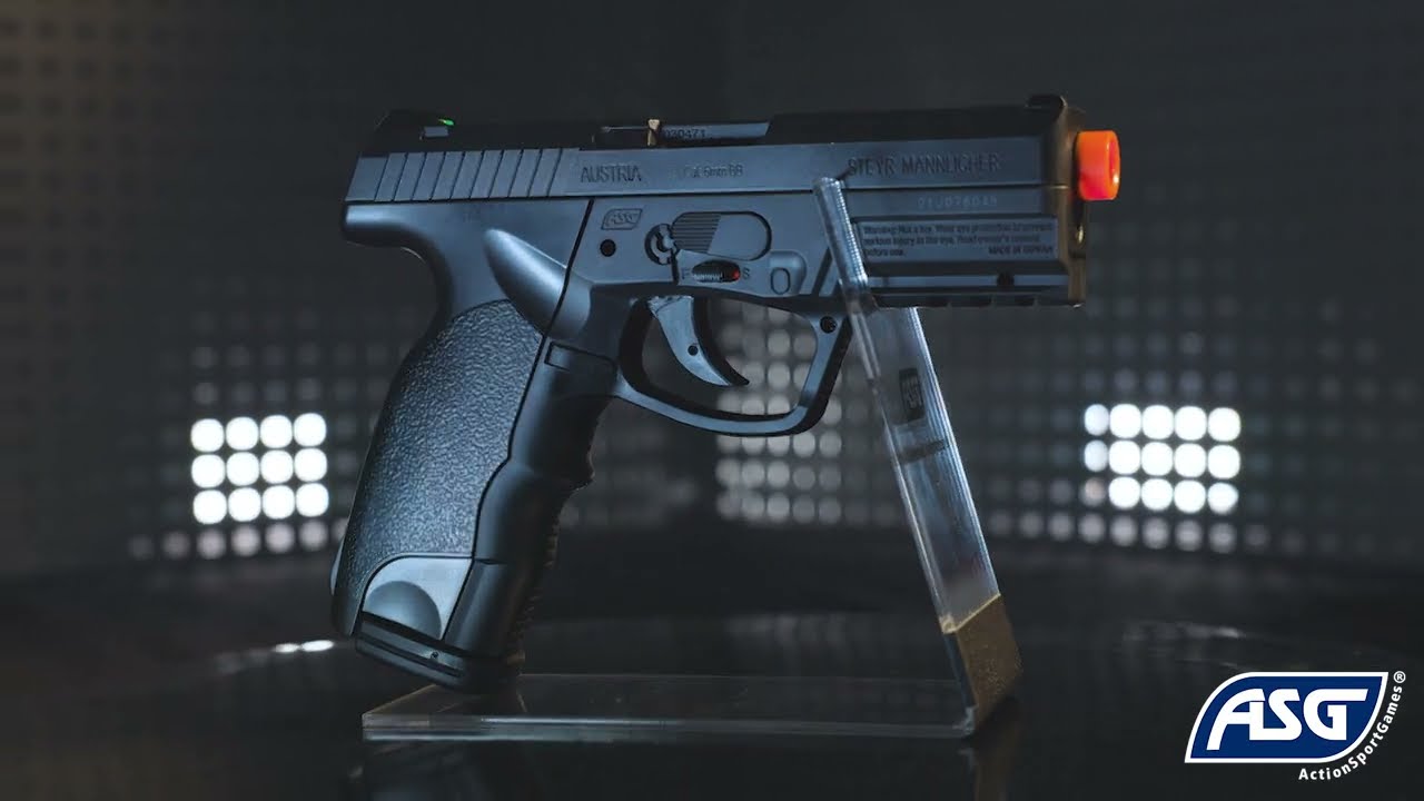 ASG | Steyr M9-A1 CO2 NBB Airsoft Replica - YouTube