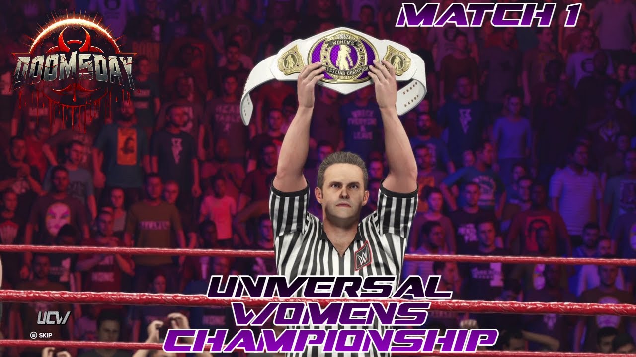 WWE 2K23 - UCW - Doomsday - Match 1: Universal Womens Championship ...