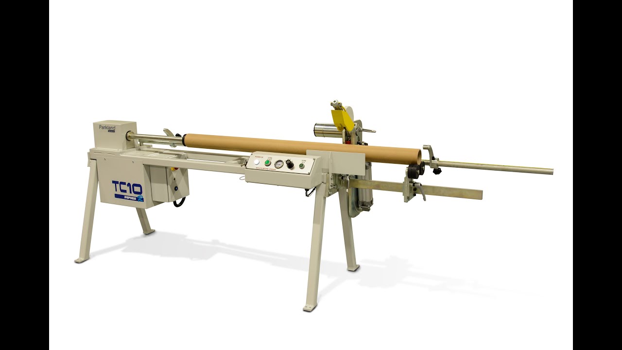 TC10 Series R Pneumatic Core Cutter - YouTube
