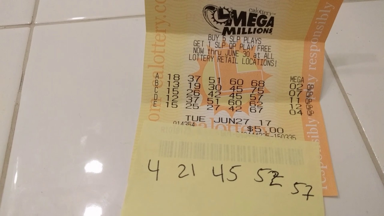 Artificial intelligence plays mega millions lottery 6/27/17 - YouTube