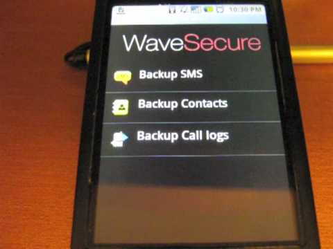Review of WaveSecure for Android - YouTube