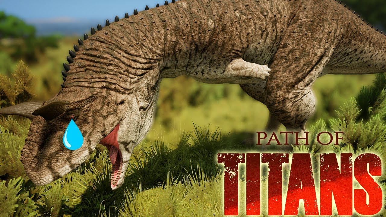 Dupla de Carnotaurus - O Video em que eu mais SOFRI | Path of Titans ...