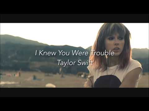 Knew You Were Trouble - Taylor Swift (日本語字幕)