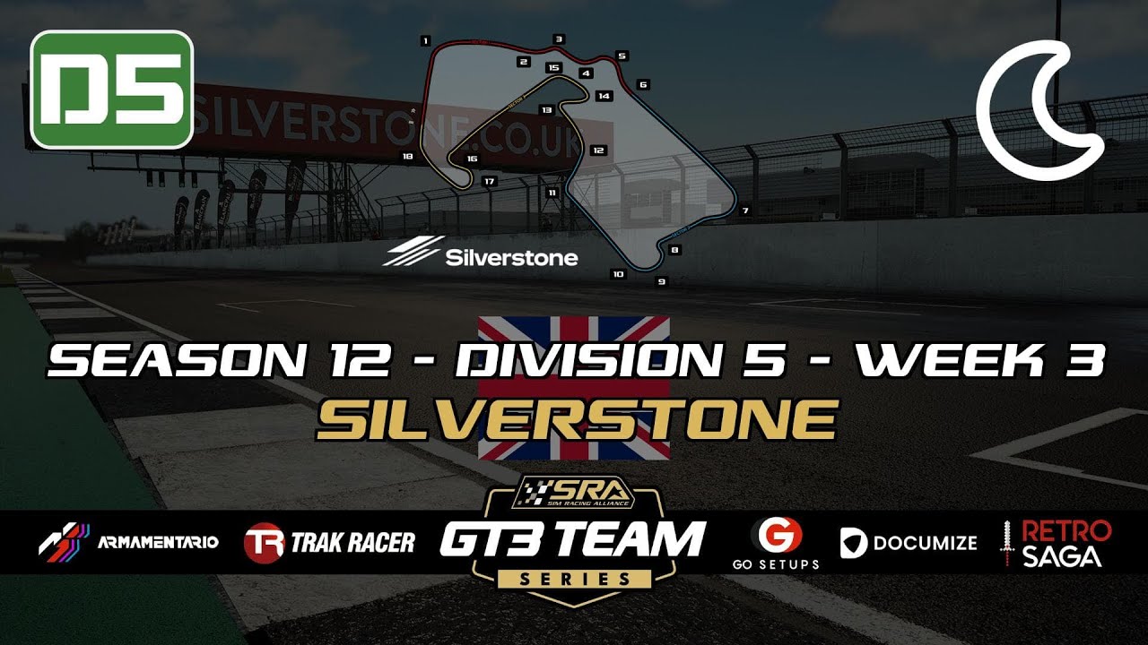 SRA | S12 R3 | D5 | Silverstone - YouTube