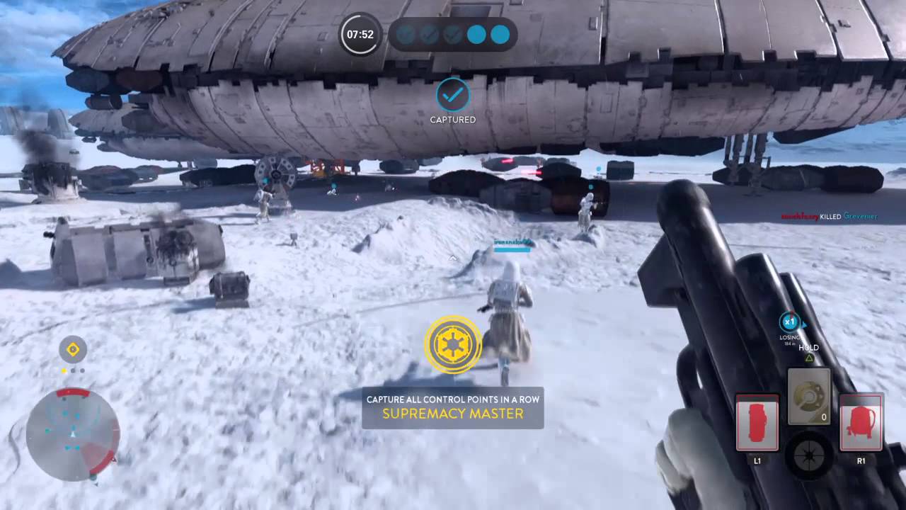 STAR WARS Battlefront Darth & Luke Force unleashed - YouTube