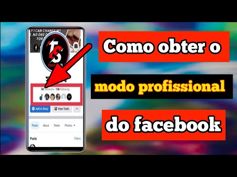 Como obter o modo profissional do facebook (2022)modo profissional ...