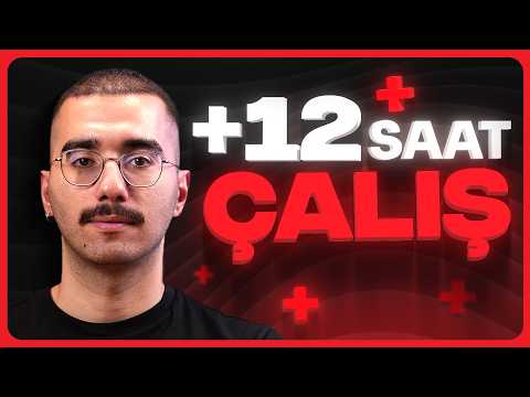 Nasıl HER GÜN 12+ Saat Çalışabiliyorum? - Sen de Yapabilirsin !