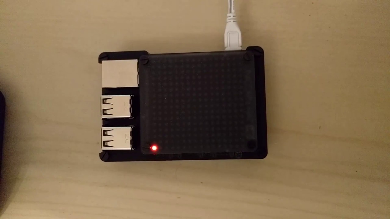 Raspberry Pi - Unicorn HAT HD - Pi On - YouTube