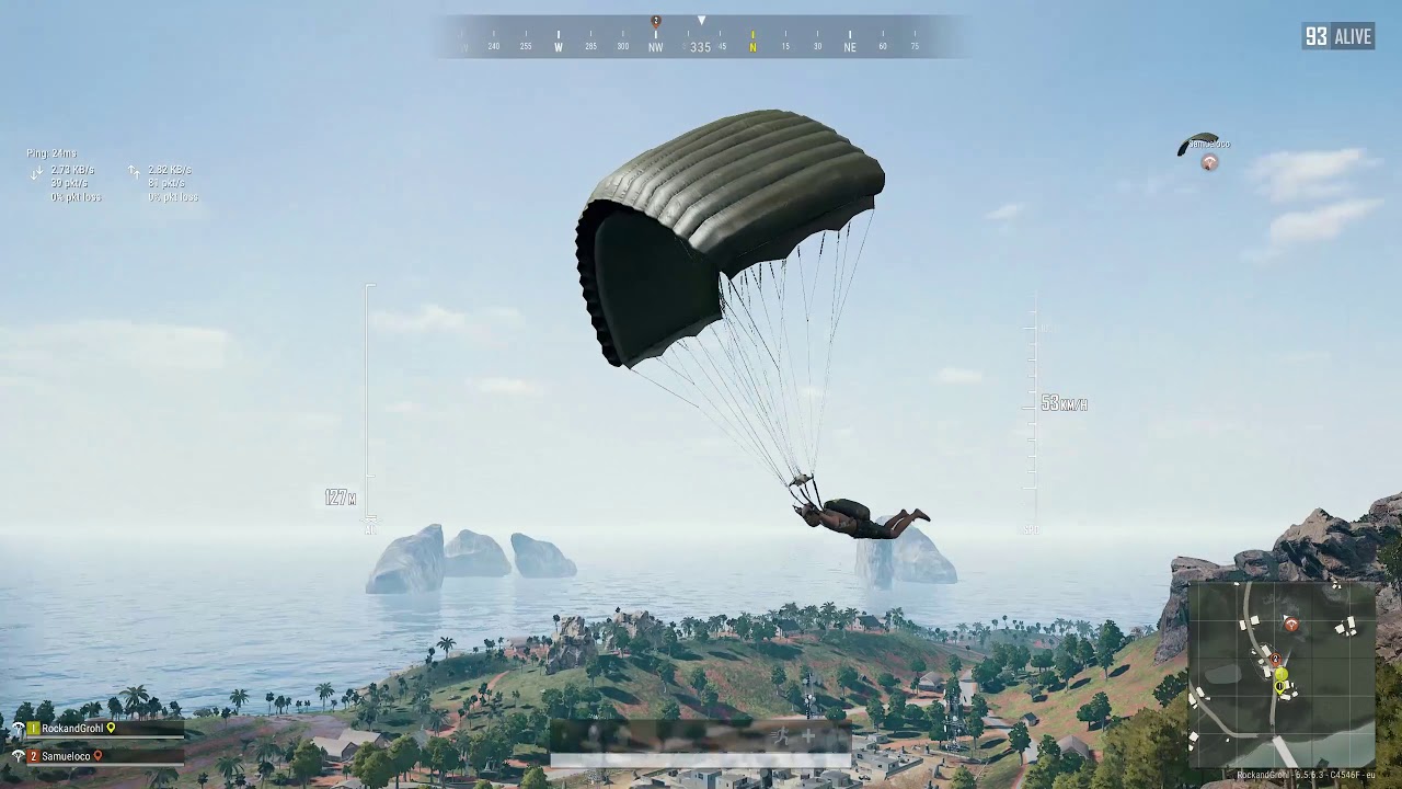 PUBG Disappearing Parachutes - YouTube