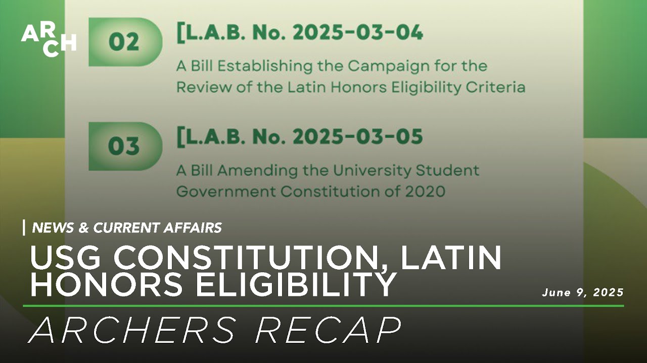 DLSU LA passes bills amending USG Constitution, reviewing Latin Honors ...