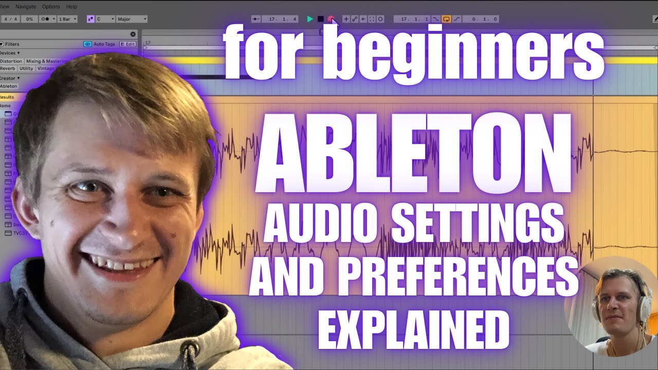 Ableton Audio Settings And Preferences explained - YouTube