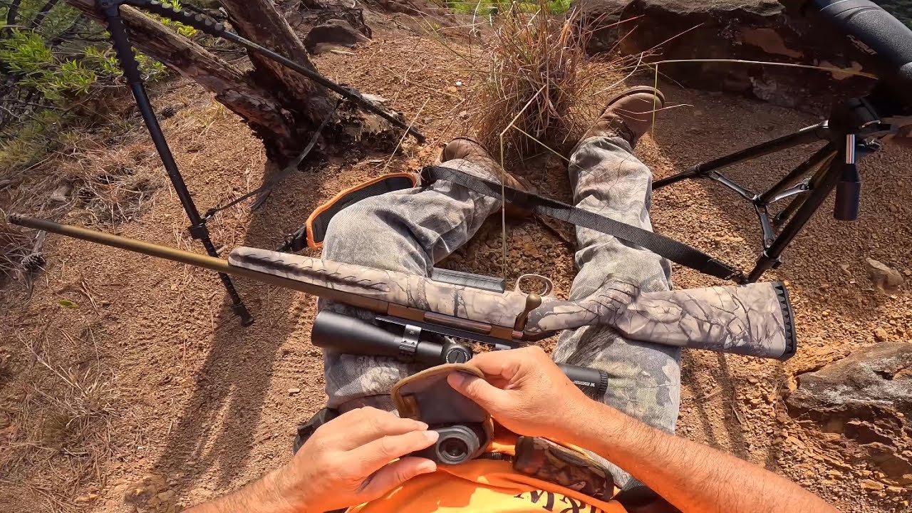 300 Win Mag // 416 Yards Off of Cabela’s Bipod Shooting Sticks // 180 ...