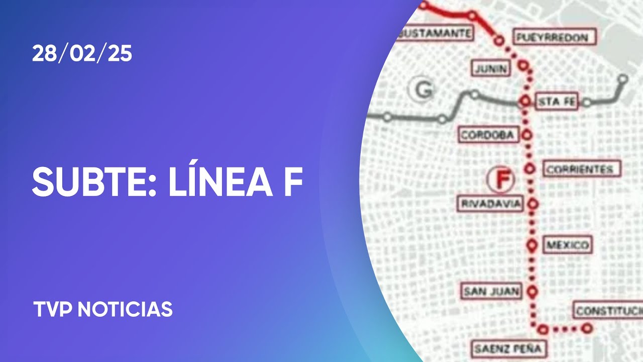 Subte F: así es el proyecto para construir la nueva línea en la Ciudad ...