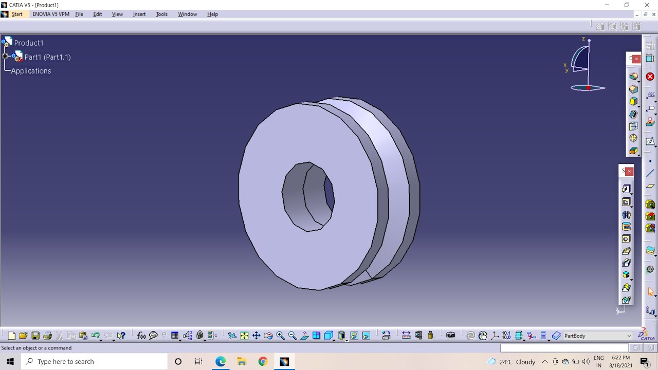Pully || Pully Support Assembly || CATIA - YouTube
