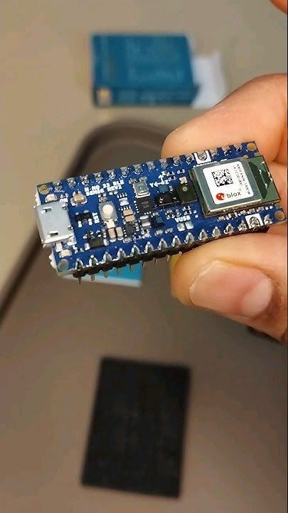 Unboxing Arduino nano 33 BLE sense #arduino - YouTube