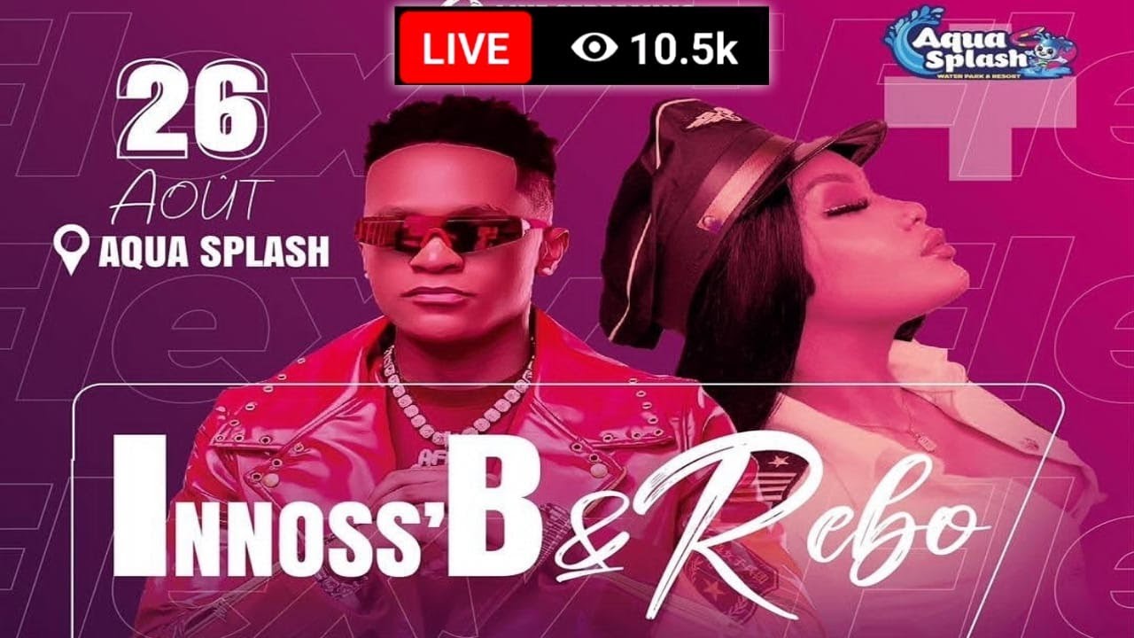 INNOSS'B & REBO Endirect Concert Aqua Splash plein Plein - YouTube
