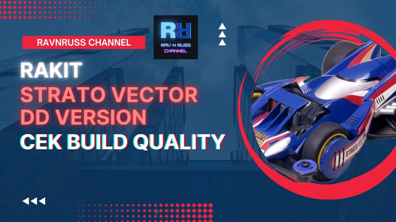 [ミニ四駆 ] BUILD STRATO VECTOR DD VC MODEL - YouTube