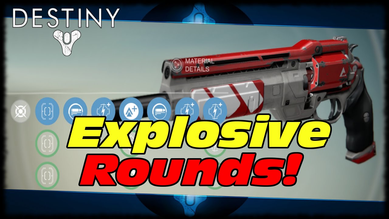 Destiny Explosive Rounds In The Crucible Are The Best! OMG ITS SO ...
