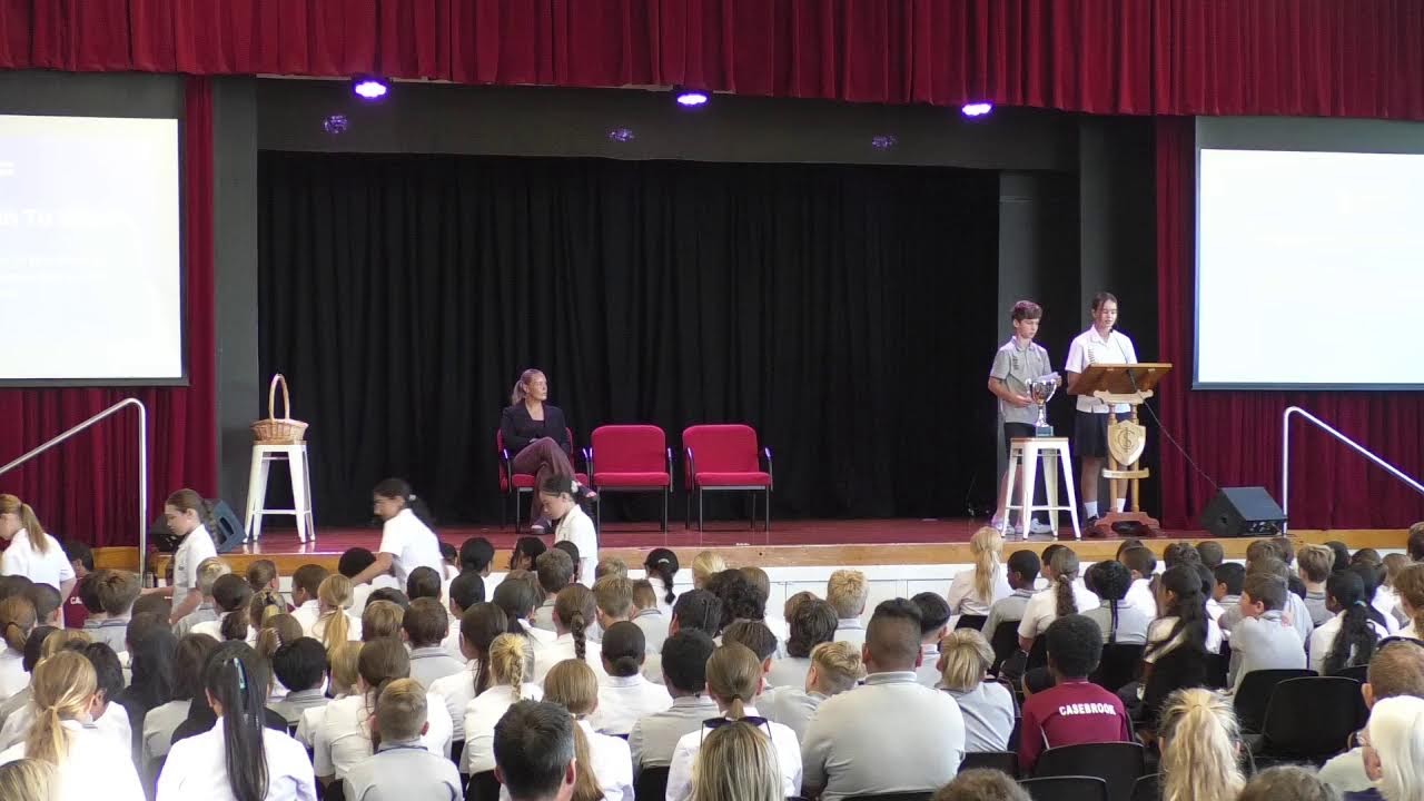 Casebrook Challenge Year 7 Assembly Term 1 2025 - YouTube
