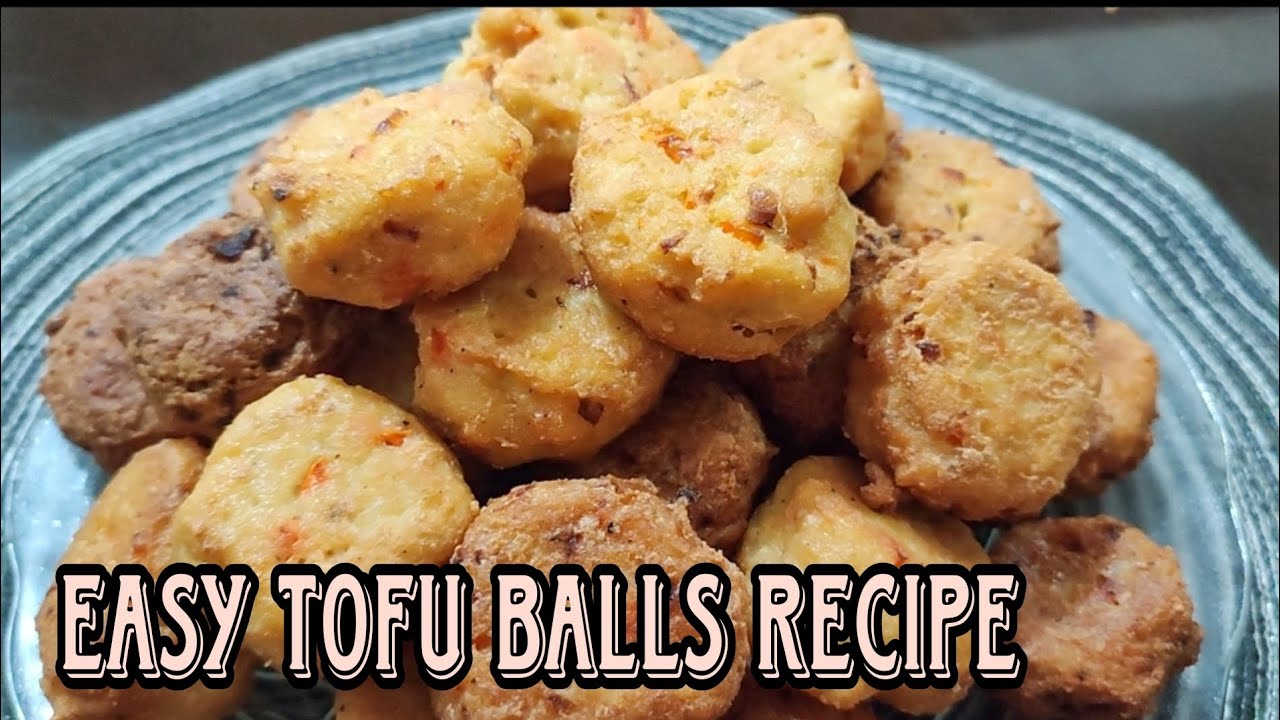 EASY DIY TOFU BALLS - YouTube